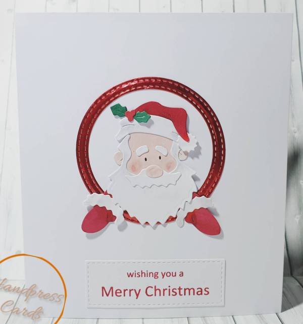 Santa Christmas Card - Handmade personalised greeting cards for all ...
