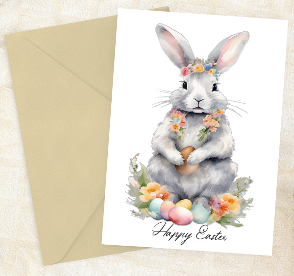 Cute Easter Greeting Card - Handmade personalised greeting cards for ...