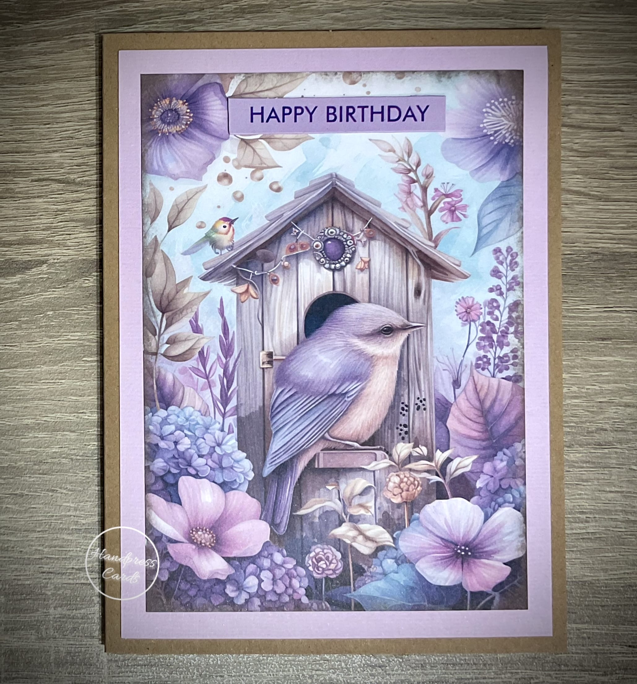 Bird Greeting Card - Handmade personalised greeting cards for all occasions